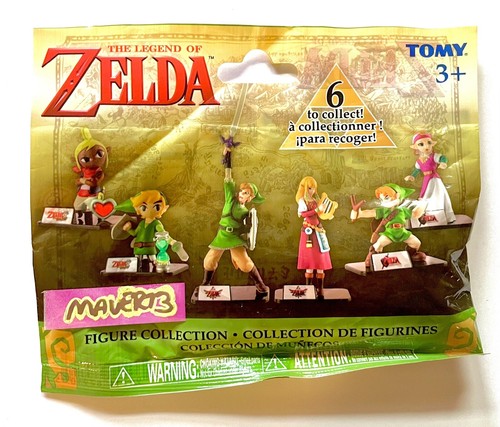 TOMY LEGEND of ZELDA Link Nintendo Blind Bag Gashapon Mini Figures ...