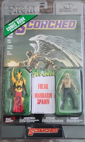 MCFARLANE Spawn Page Punchers 2pk Freak and Mandarin Spawn w. Comic NEW | eBay