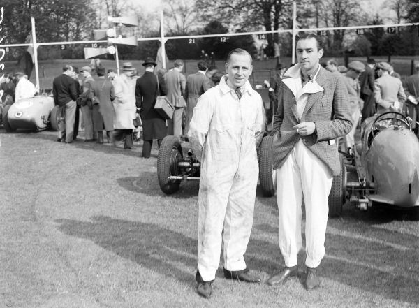 Reg Parnell and William Everitt 1938 Motor Racing Old Photo 1 | eBay ...