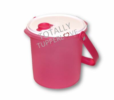 Tupperware Pitcher 5 Liter Jumbo XL Beverage Bucket w/ Handle Cariolier ...
