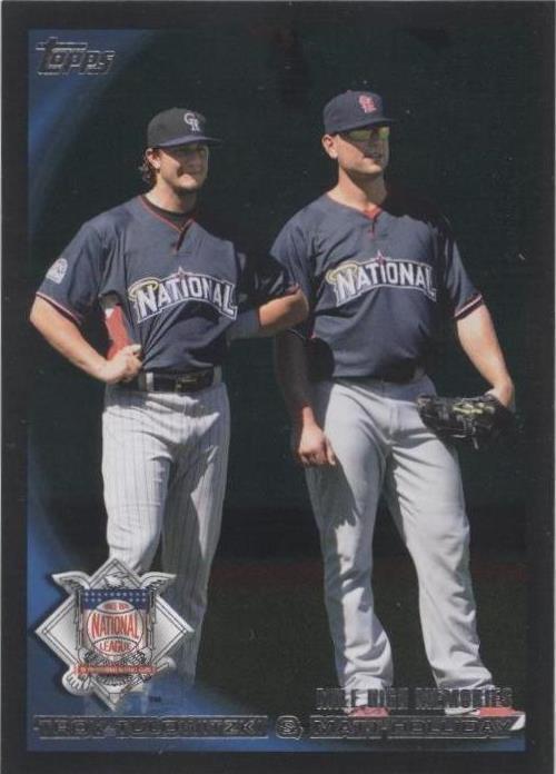 2010 Topps Update Series - Checklist Troy Tulowitzki, Matt Holliday #US ...