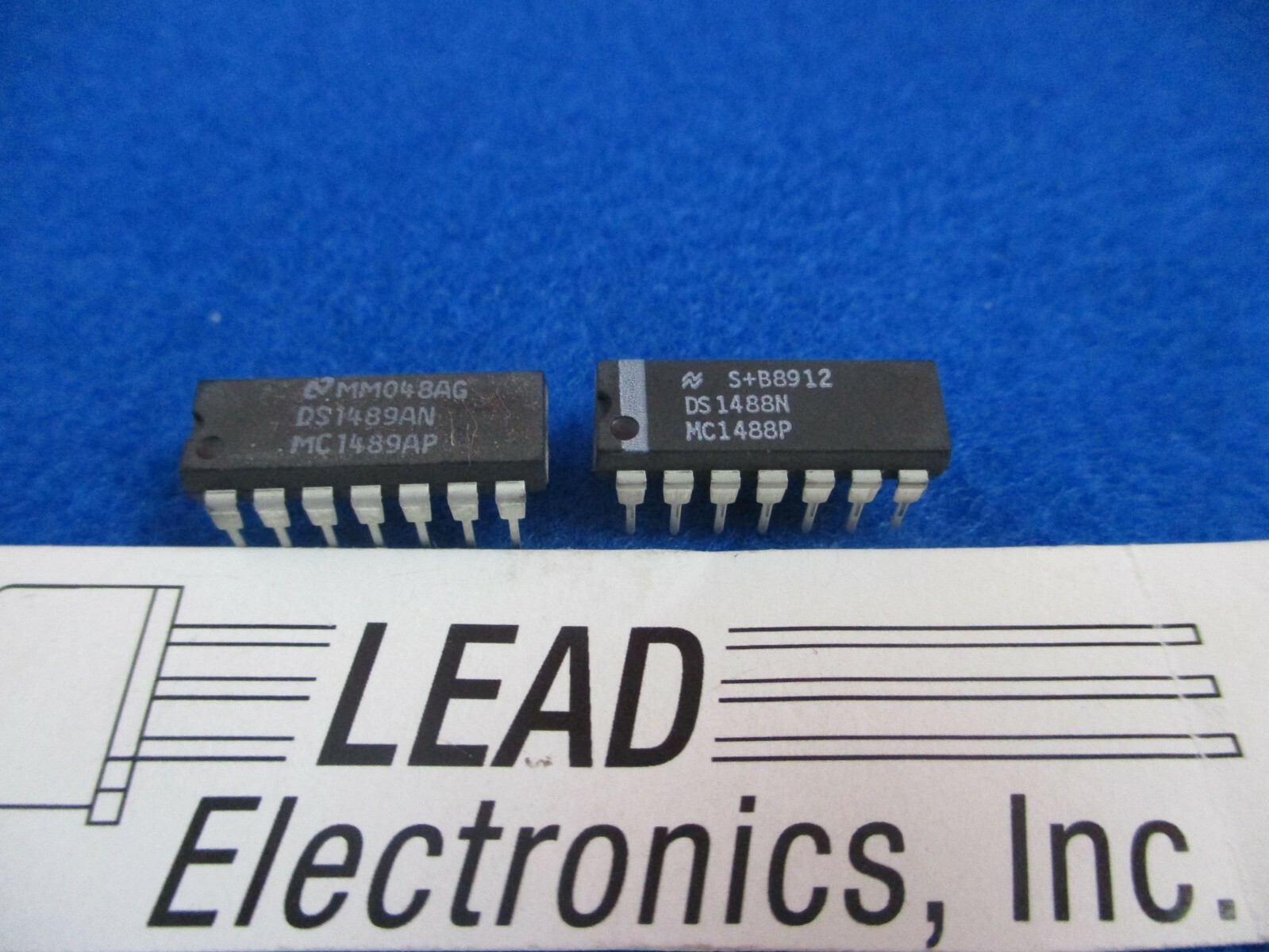 1SET RS-232 1488 +1489 DS1488N DS1489AN SN75188N SN75189AN DRIVER ...