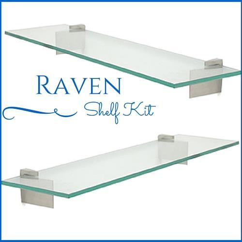 Floating Glass Shelf Brackets