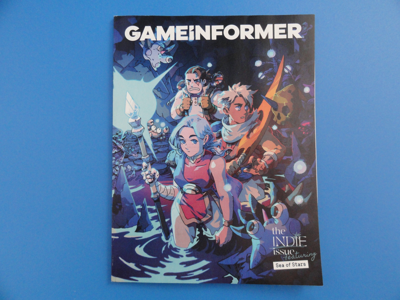GAME INFORMER MAGAZINE GAMESTOP INSIDE ISSUE SEA OF STARS VOL 33 #354 ...