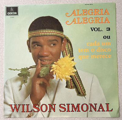 WILSON SIMONAL Alegria Alegria Vol 3 LP 1969 Brasil Import 1st Press ...