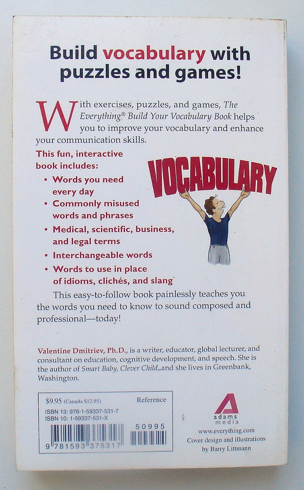 The Everything Build Your Vocabulary Book: Over 400 Words to Help You ...