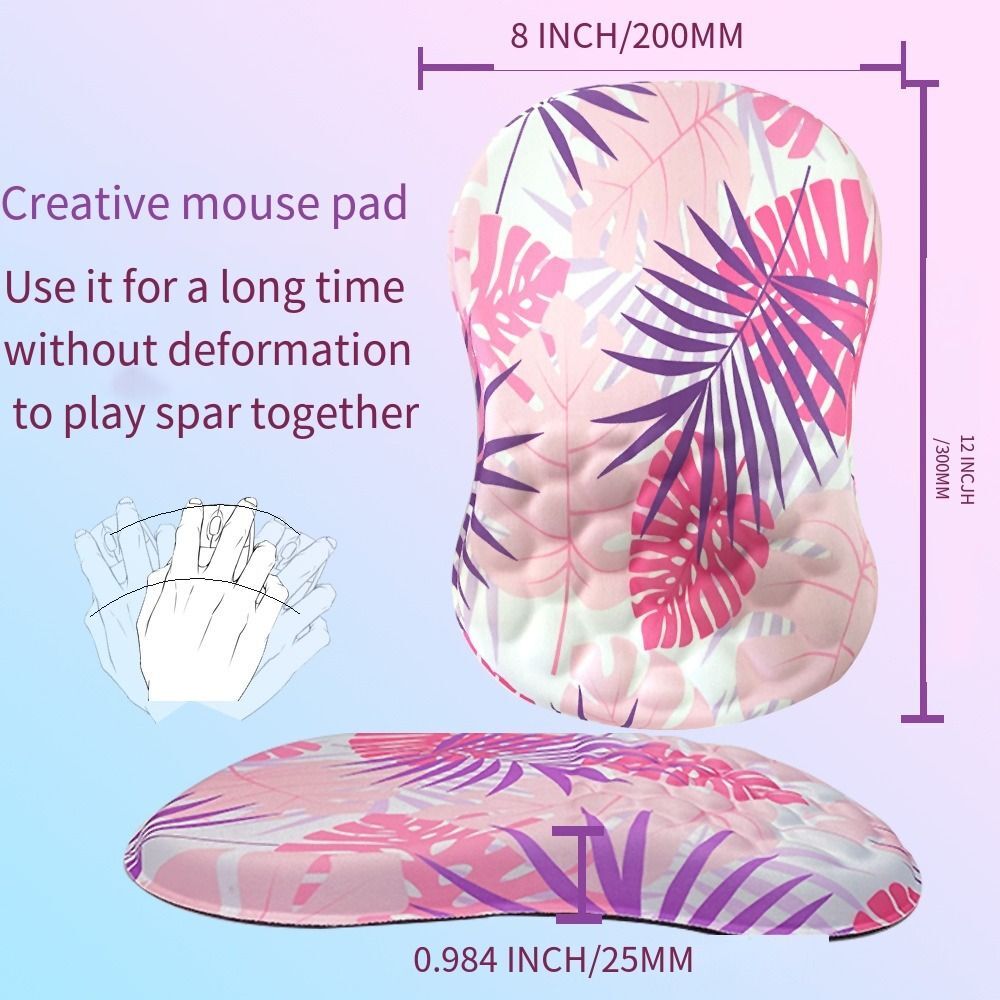 Comfortable Mouse Pad with Wrist Rest Ergonomic Mousepad Home | eBay