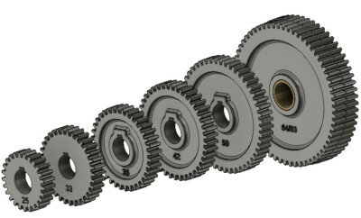 Lathe - Change Gear Set
