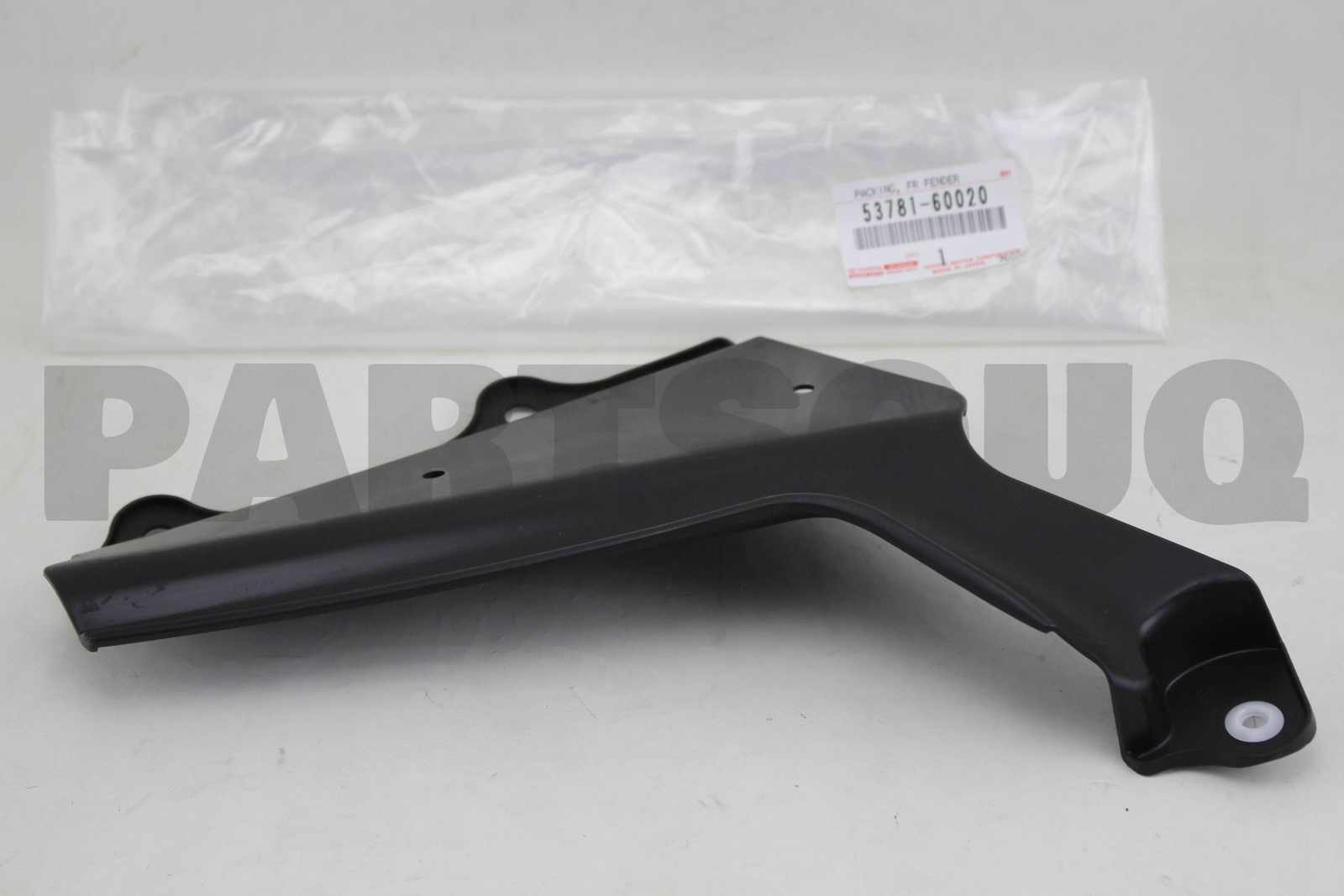 5378160020 Genuine Toyota PACKING, FRONT FENDER APRON TRIM, A 53781 ...
