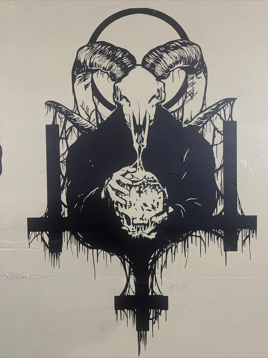Satanic Goat Skull