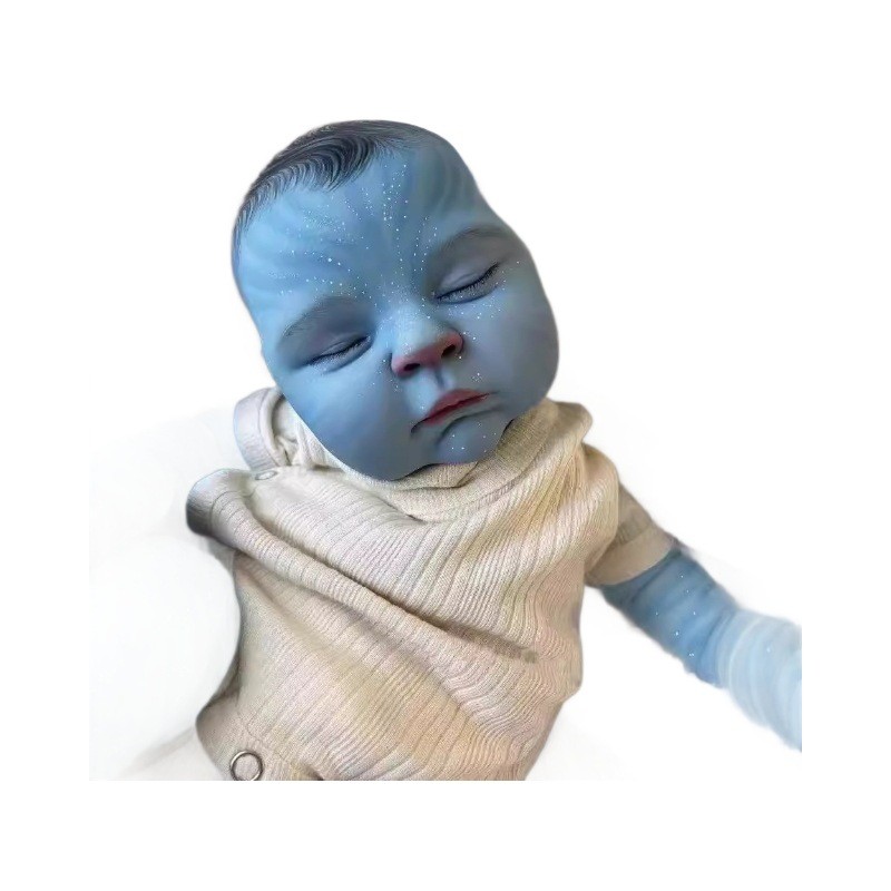 19″ Lifelike Reborn Baby Dolls Avatar Full Body Silicone Vinyl ...
