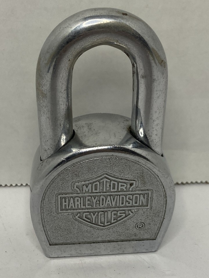 Vintage Harley Davidson Padlock No. 220 Master Lock Co. No key | eBay