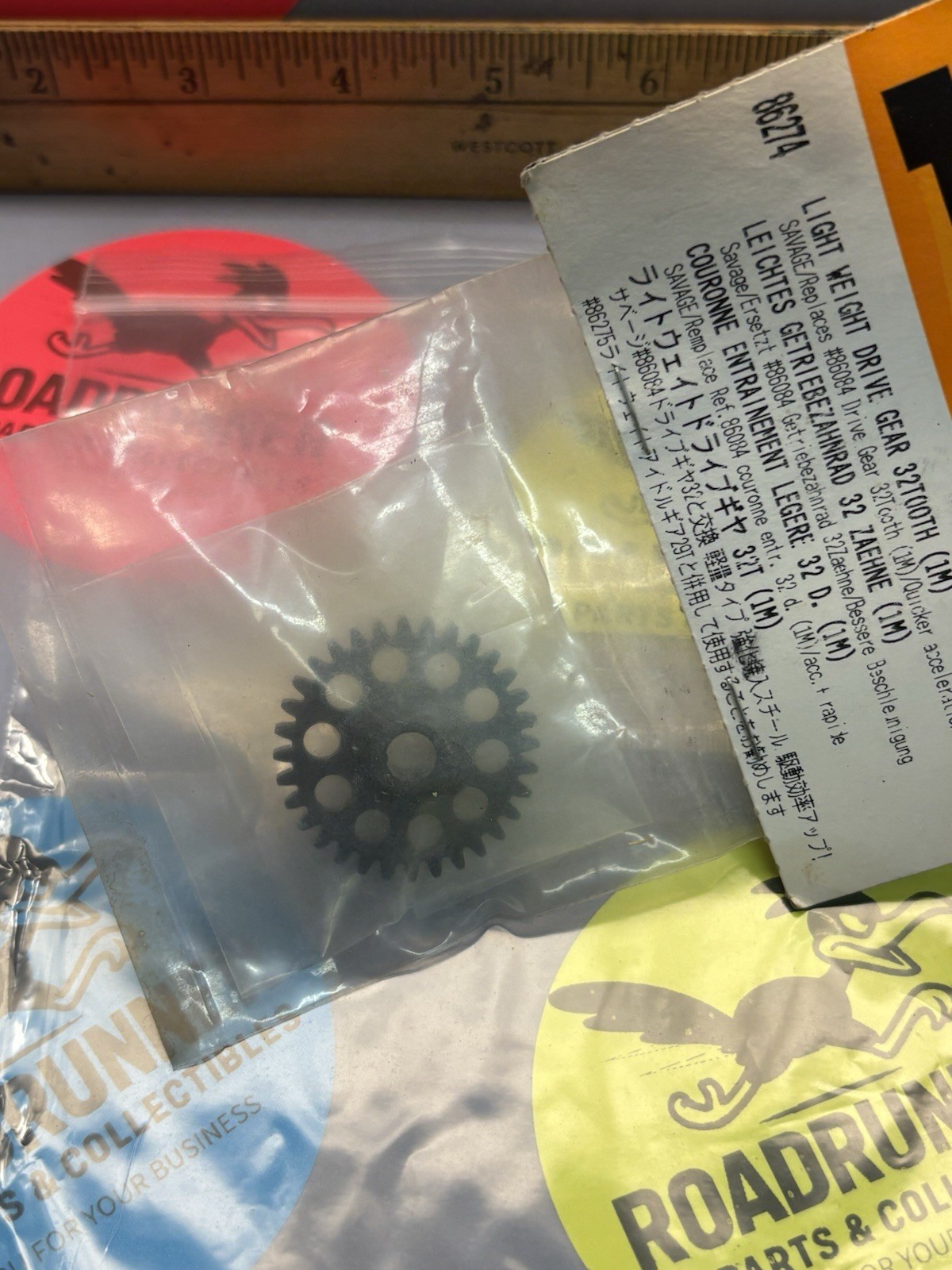 HPI 86274 LIGHT WEIGHT DRIVE GEAR / 32-TOOTH X 1M for: SAVAGE | eBay