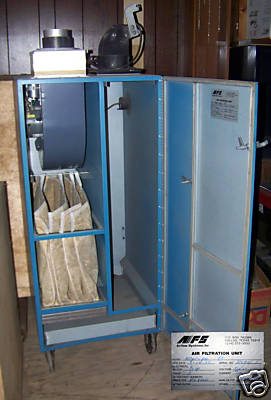 1 USED AIRFLOW SYSTEMS MINI-PAC PG AIR FILTRATION UNIT ***MAKE OFFER ...