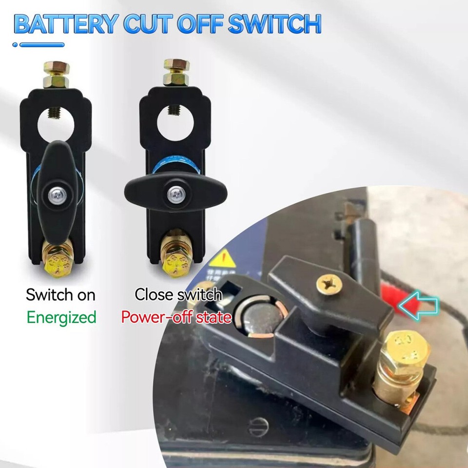 12-24V Battery Terminal Car Battery Disconnect Isolator Cut Off Switch ...