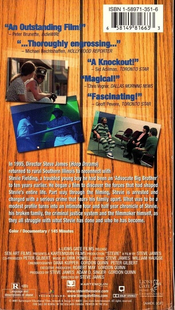 Stevie (VHS, 2003) for sale online | eBay