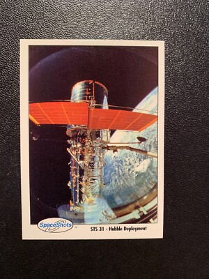 SPACESHOTS STS 31 Hubble Deployment 1991 Space Ventures Card #0189 | eBay