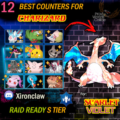 CHARIZARD Tera Raid Counters Battle Ready or EVENT⚡POKÉMON SCARLET ...