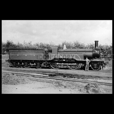 Photo T.000274 STEAM LOCOMOTIVE E2 708 GREAT NORTHERN RAILWAY GNR TRAIN ...