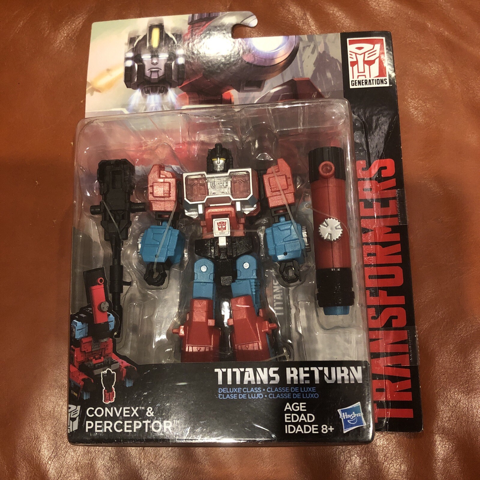 Transformers Perceptor Titans Return Figure Deluxe Class 2017 Hasbro ...