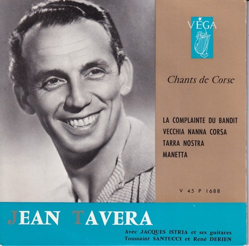 JEAN TAVERA (CHANTS DE CORSE) - FR EP - LA COMPLAINTE DU BANDIT + 3 | eBay