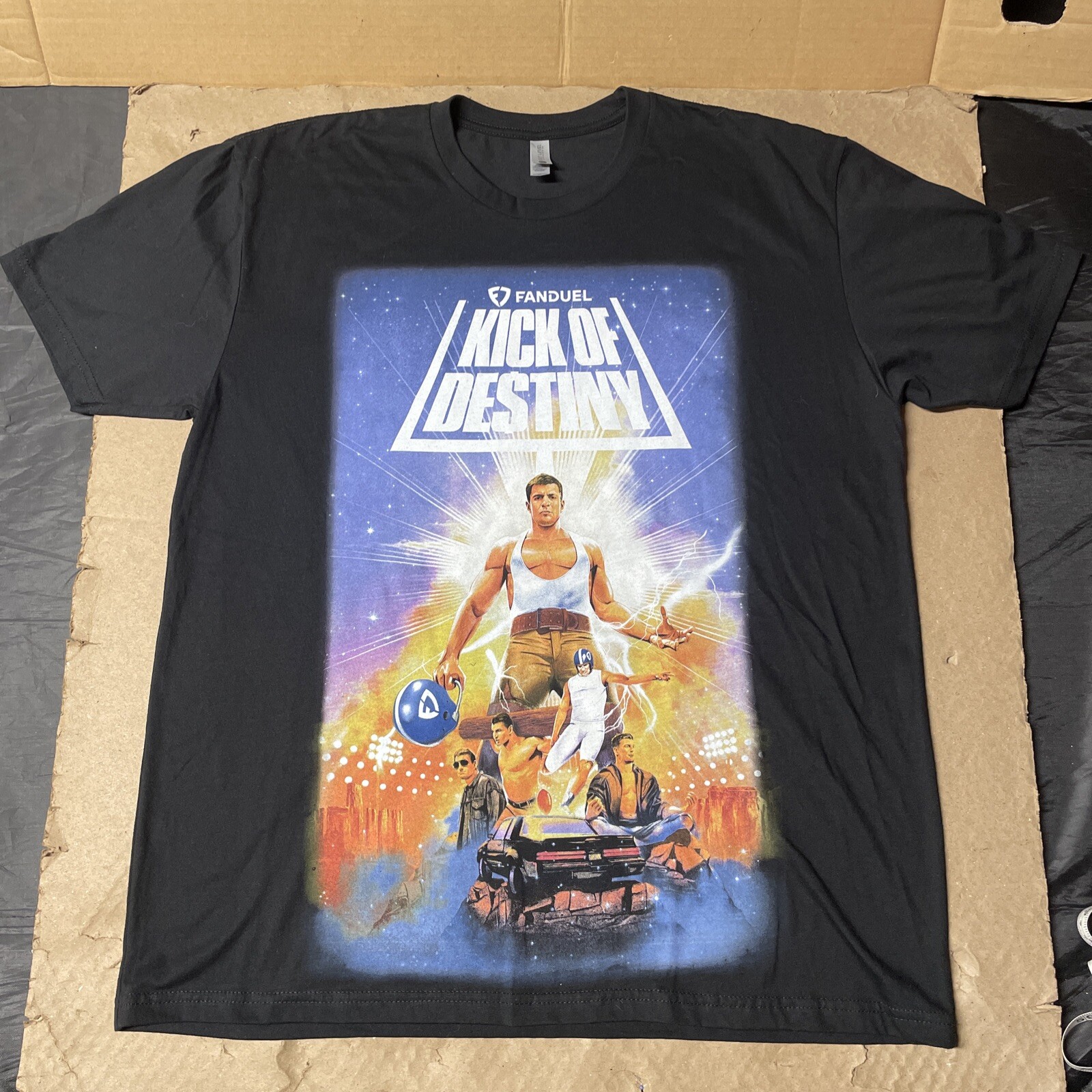 Gronk Shirt Mens XL Super Bowl FanDuel Kick Of Destiny Rob Gronkowski ...