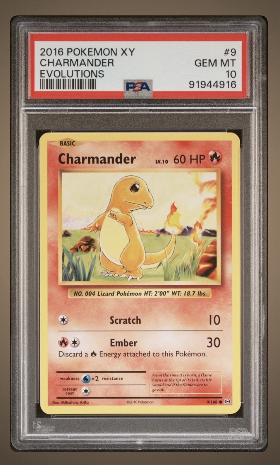 Charmander 2016 XY: Evolutions #009/108 Base Price Guide - Sports Card ...