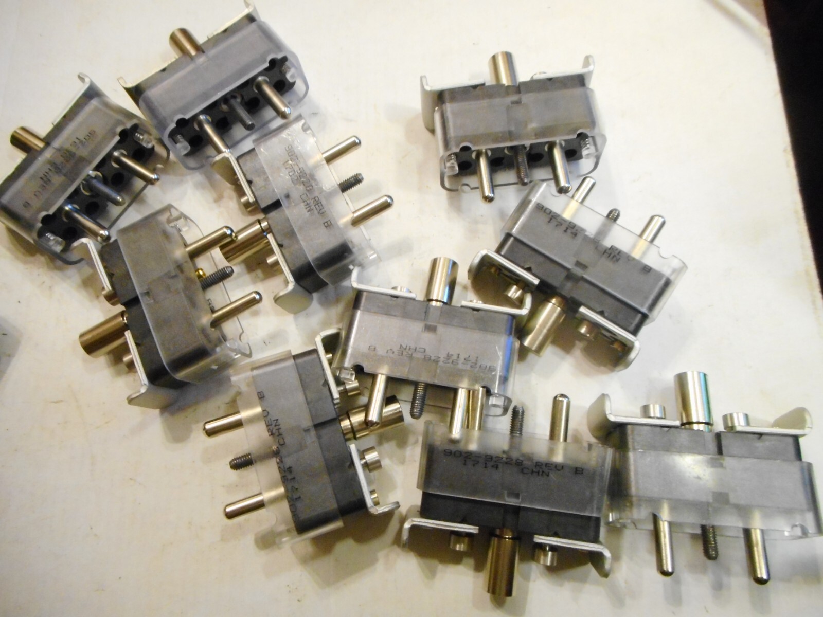 LOT OF 10 RACKMOUNT POWER PLUG ADAPTERS 902-9228 REV B 48-60 VDC 60A | eBay