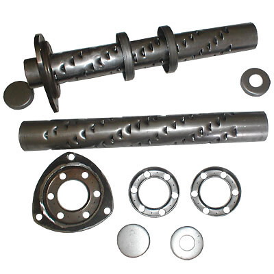 3.5" Lakester Baffles Lake Header Mufflers Silencers With Flanges 1 ...