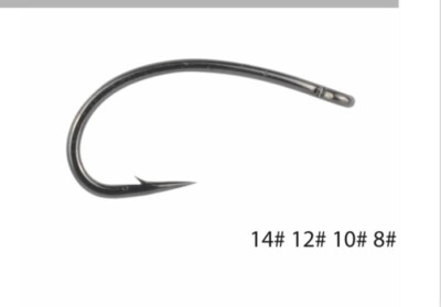 25) sierra troutbum c67 x-strong fly tying hooks (#12-8) [blobs, eggs, caddis] | eBay