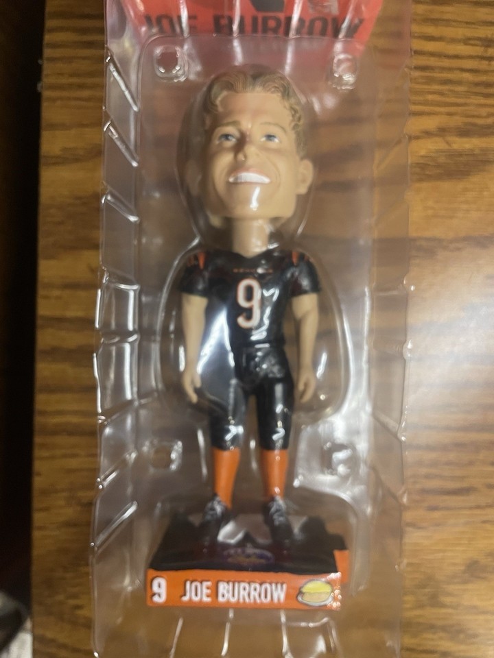 LIMITED EDITION Skyline Chili JOE BURROW Cincinnati Bengals Bobblehead ...