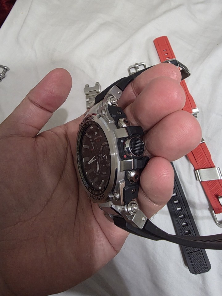 Casio G-Shock MTG-S1000D-1AJF Solar-Powered Watch with Black Dial Japan ...