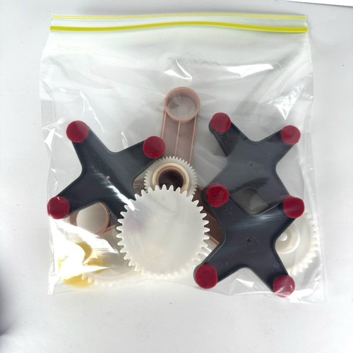 Vtg Mr Christmas Holiday Skaters Replacement Parts Inner Gears And ...