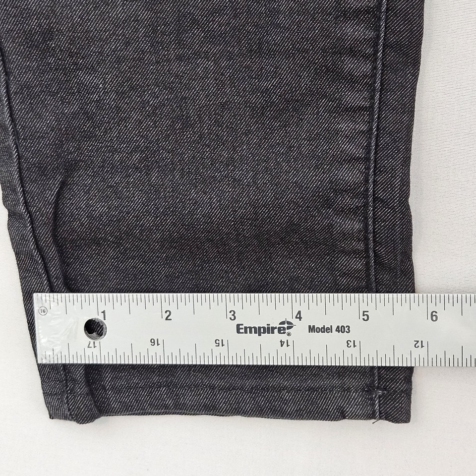 prAna Jeans Womens Size 0/25 Black Slim Fit Low Rise Straight Leg Denim ...