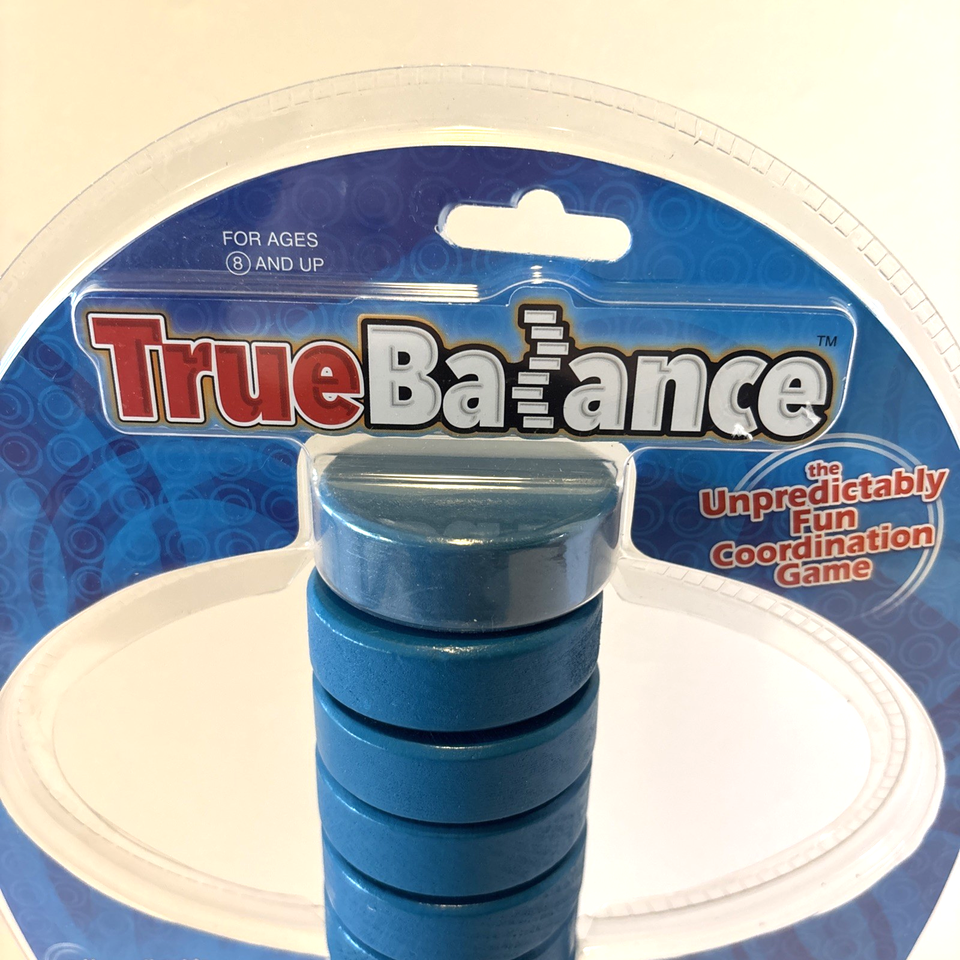 True Balance Handheld Wooden Toy Game by Excite STEM Coordination Blue ...