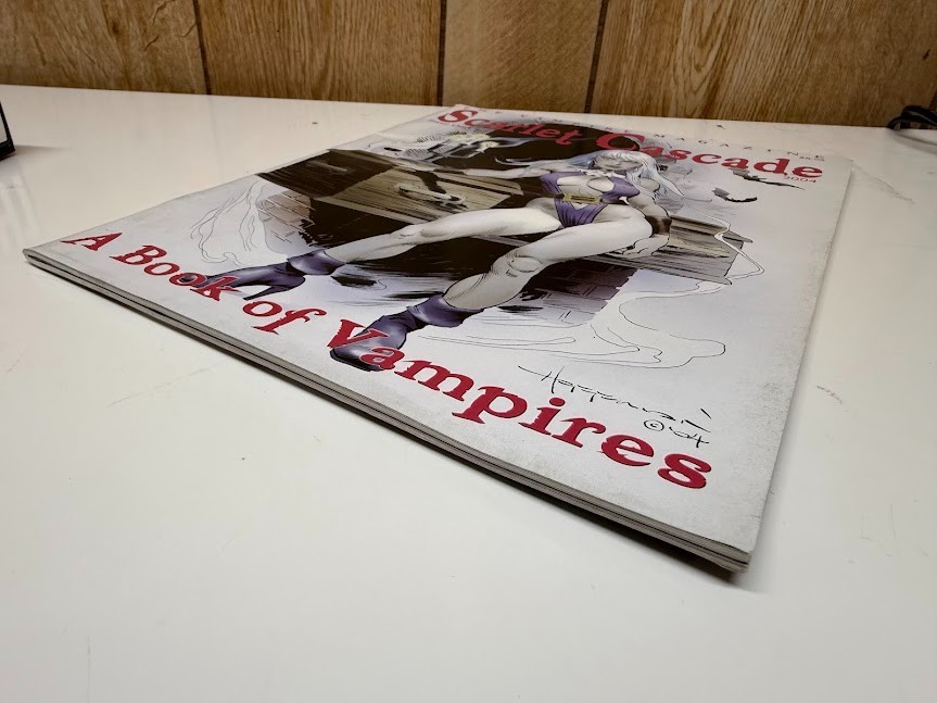Scarlet Cascade The Vampire Magazine Issue 1 Mike Hoffman 2004 RARE! | eBay