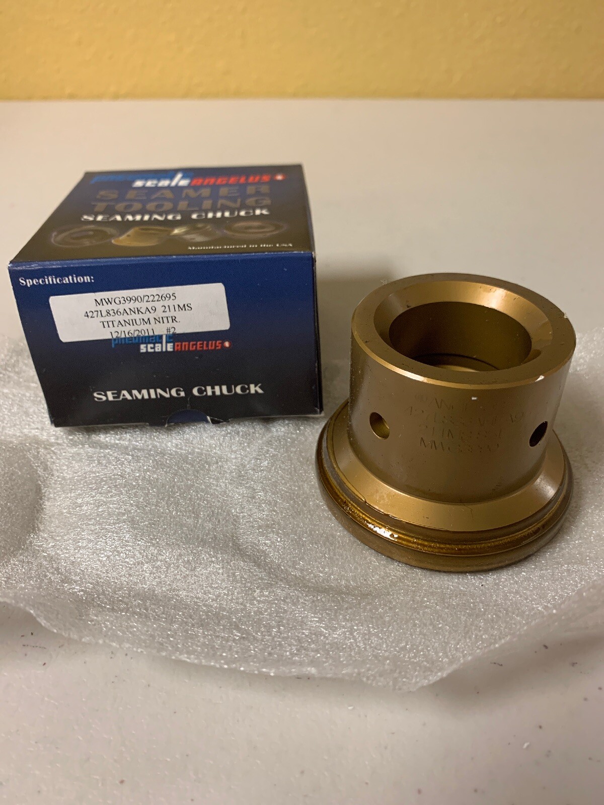 Pneumatic Scale Angelus 427L836ANKA9 211MS SLT MWG3990 Seamer, Seaming ...