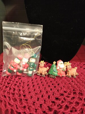 Vintage Christmas Craft Supplies Lot of 9 Mini Items | eBay