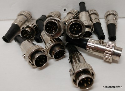 Landwehr preamp DC power connector 5 pin Amplifier pre-amp 2M 70cm mast ...