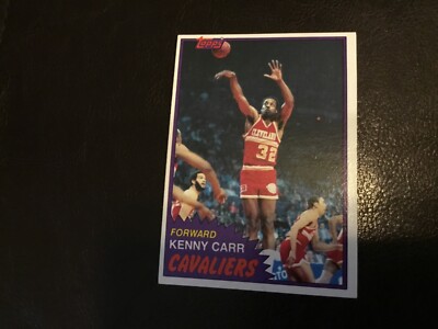 1981-82 Topps Basketball # 72 Kenny Carr Cavalier NM-MT | eBay