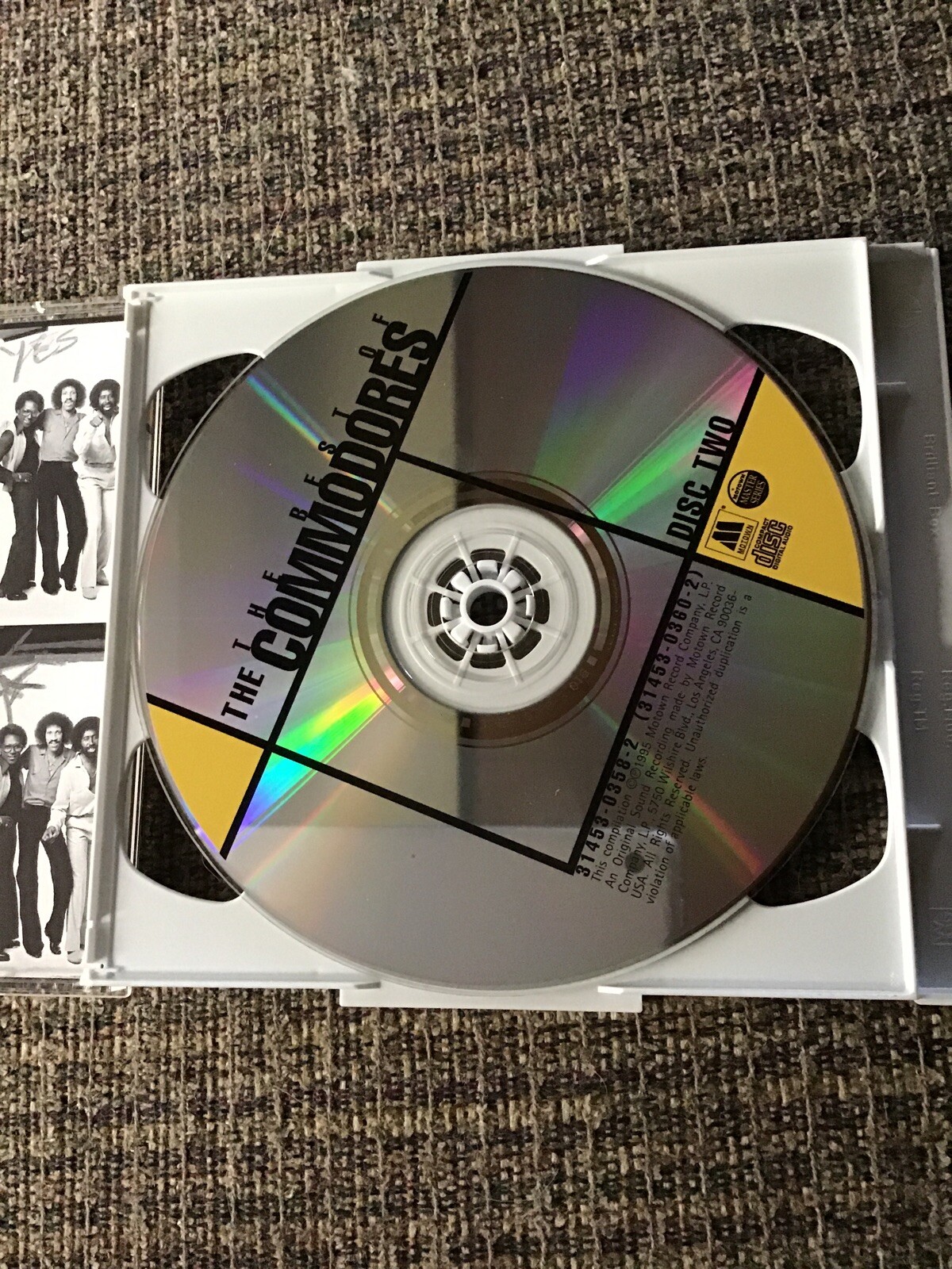THE COMMODORES THE BEST OF ANTHOLOGY SERIES 2-CD SET 39TRX MOTOWN PRINT ...