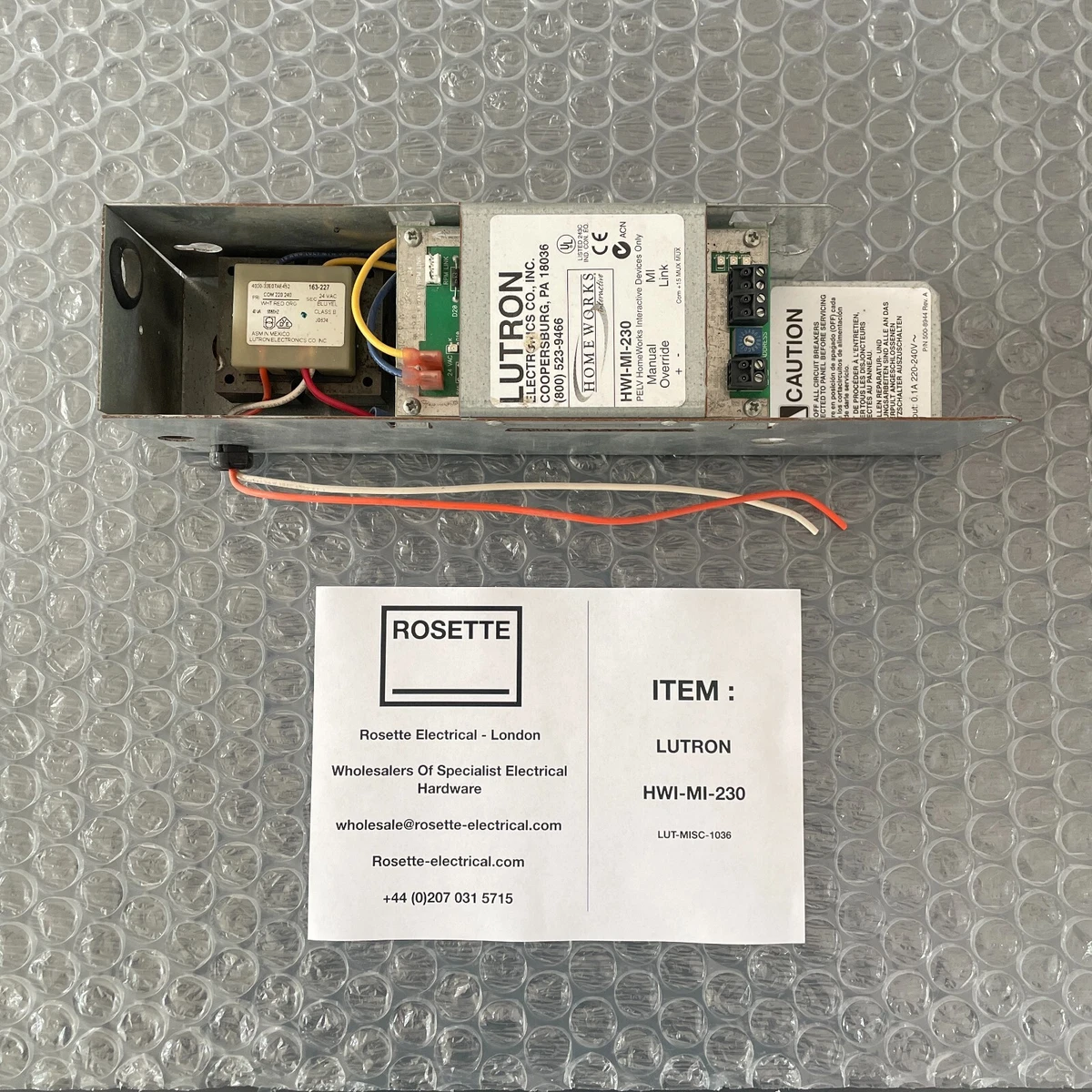 Lutron Lighting Relay Panel | Shelly Lighting