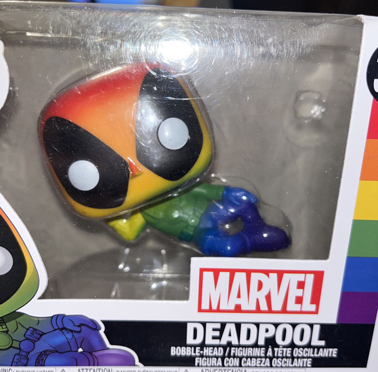 Funko+Pop%21+Vinyl%3A+Marvel+-+Deadpool+%28Rainbow%29+%23320 for sale ...