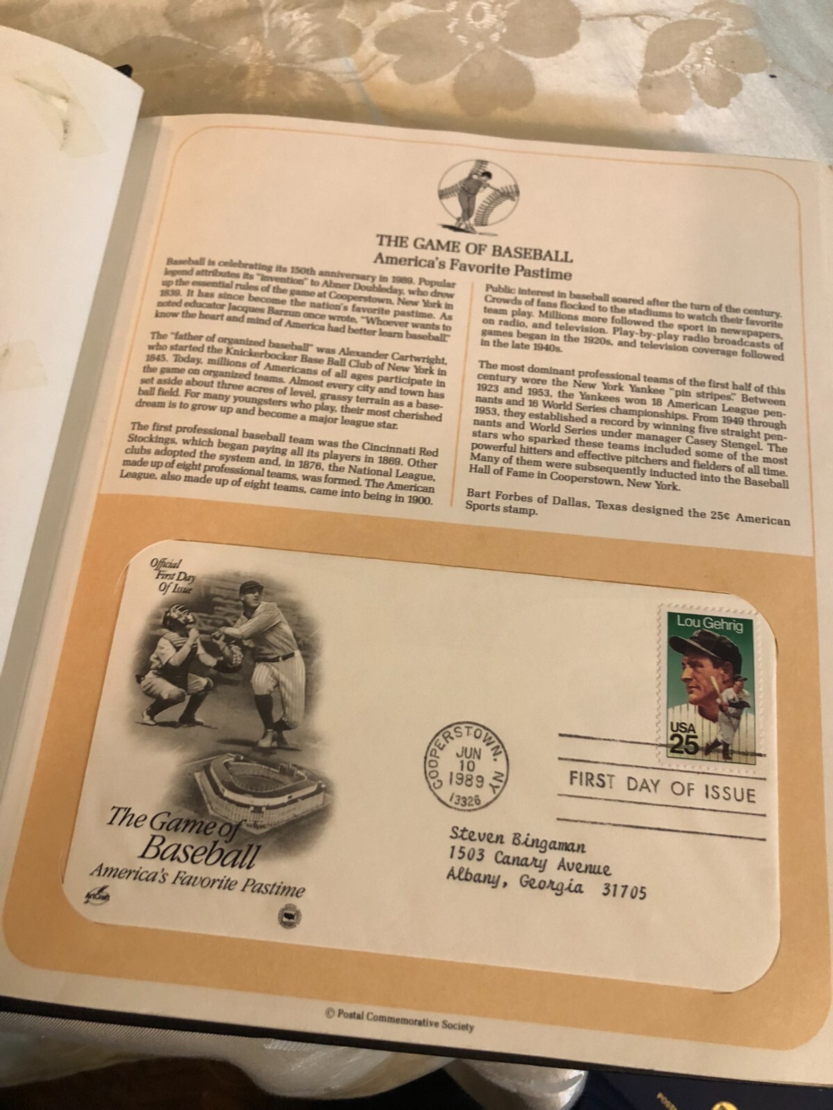 6 Booklets or Books Lot from Postal Commemorative Society First Day ...