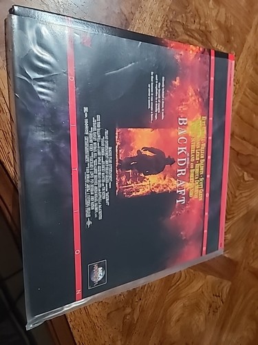 Backdraft Letterboxed Edition Laserdisc Double Disc NTSC Kurt Russell ...
