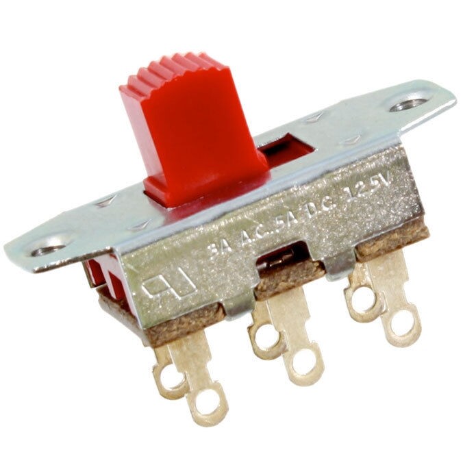 NEW (1) On-On Red Button Slide Switch for Fender Jaguar/Jazzmaster ...