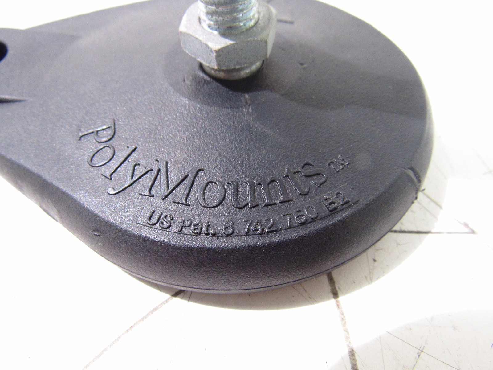 POLYMOUNTS 6, 742, 750, B2 MACHINE FOOT LEVELING MOUNT 8" TALL ***XLNT ...