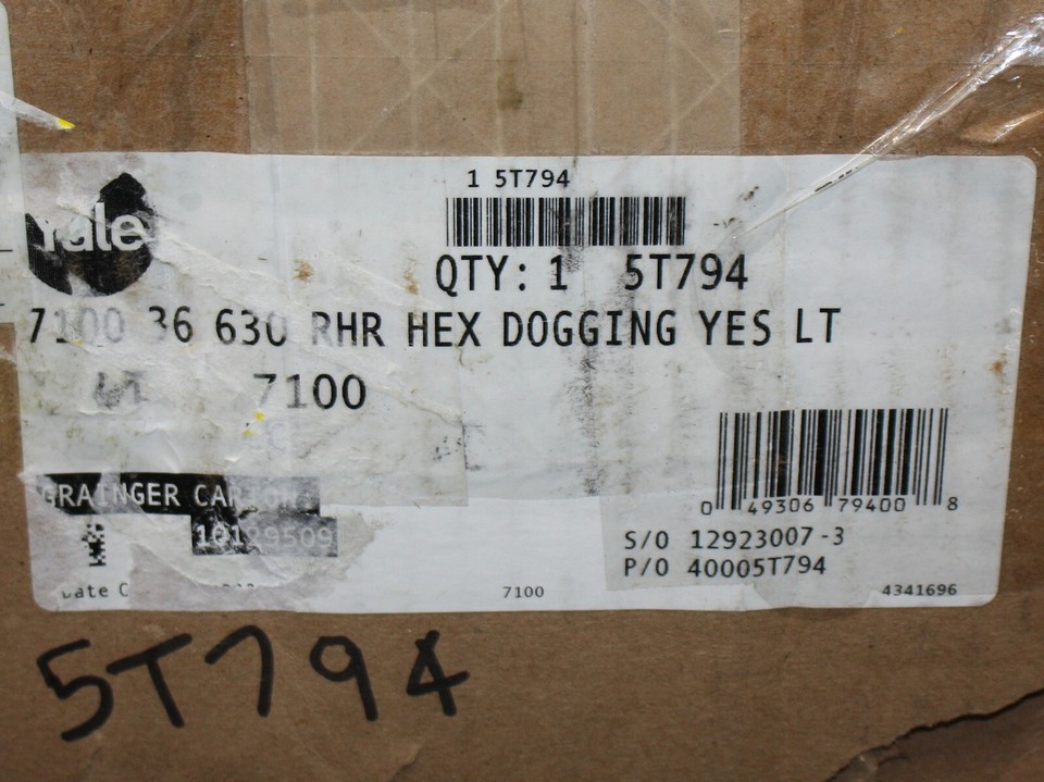 Yale Assa Abloy Accentra Exit Device 7100, Rim Pullman Bolt, 36" Door ...