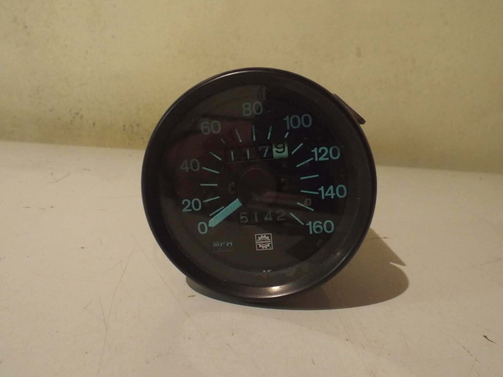 SKI DOO 1993 FORMULA PLUS,MACH 1 580 583 PRS SPEEDOMETER GAUGE MPH ...