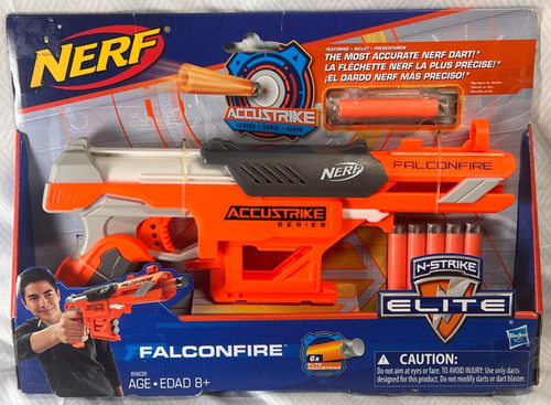 Nerf Falconfire Accustrike Series N-Strike Elite Dart Gun Brand New In ...